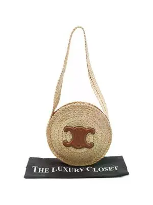 Celine 2022 Triomphe Panier Shoulder Bag
