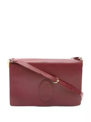 Cartier 2000s Must De Shoulder Bag - Red