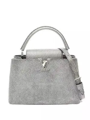 LOUIS VUITTON 2016 Mm Capucines Handbag - Silver