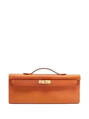 Hermès 2014 Kelly Cut Clutch Bag - Orange