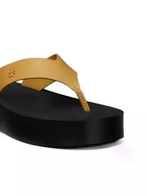 Tory Burch Logo-embossed Platform Sandals
