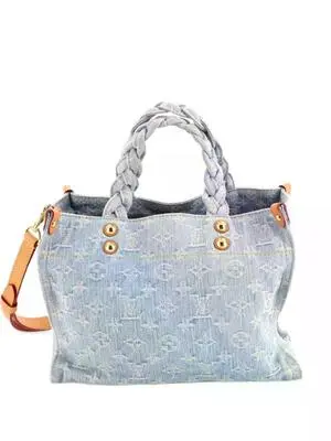LOUIS VUITTON Let Go Monogram Denim Pm Tote Bag