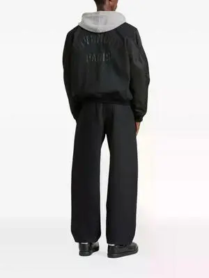 Givenchy Mix Material Blouson With Paris Embroidery