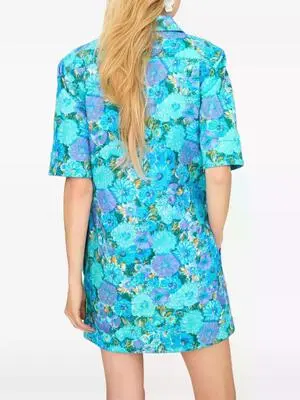 Chloé Mini Polo Dress In Cotton Drill