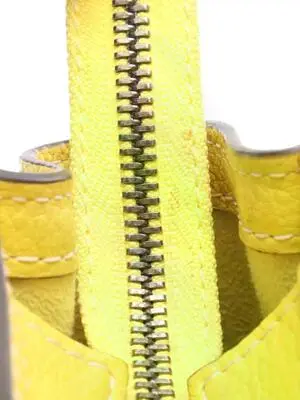 Celine 2000s Luggage Tote Bag - Yellow