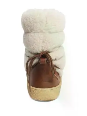 ISABEL MARANT VINTAGE Zimlee Shearling Ankle Boots