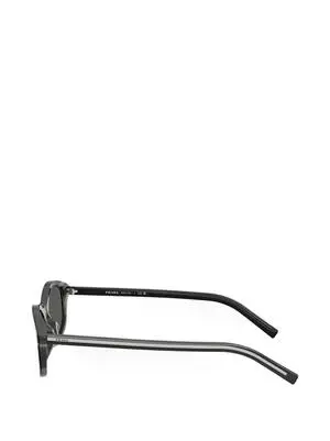 Prada Sunglasses With The Iconic Metal Plaque