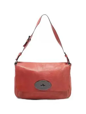 Mulberry Crinkled-finish Turn-lock Shoulder Bag