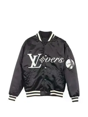 LOUIS VUITTON Embroidered Baseball Bomber Jacket