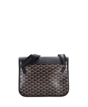 Goyard Coursier Messenger Bag Coated Canvas And Leather