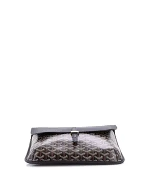 Goyard Coursier Messenger Bag Coated Canvas And Leather