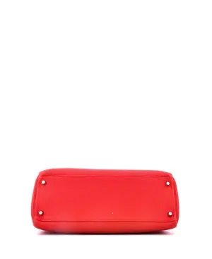 Hermès Kelly 35 Handbag Red Togo With Palladium Hardware