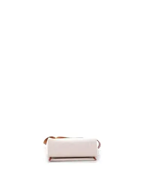 Hermès 20 Herbag Zip Toile And Leather