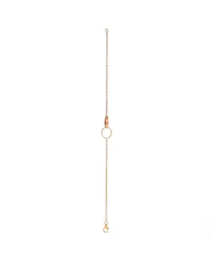 CARTIER Love Interlocking Bracelet 18k Rose Gold
