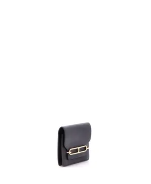 Hermès Roulis Slim Wallet Chevre Mysore