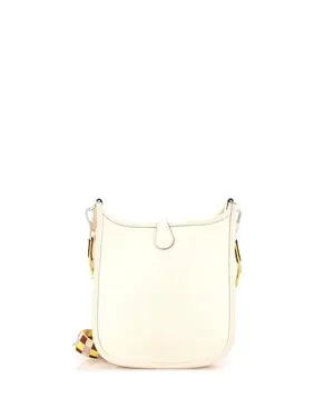 Hermès Tpm Long Strap Evelyne Bag Clemence - Neutral