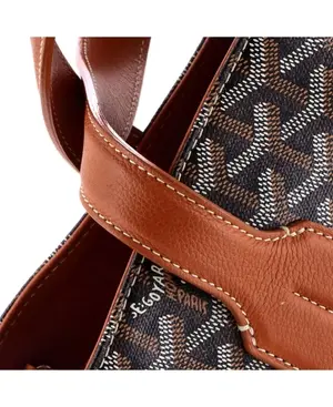 Goyard Voltaire Iii Tote Coated Canvas