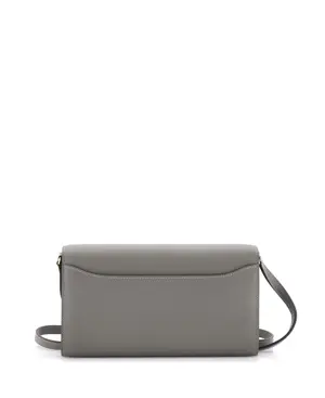 Hermès Constance To Go Wallet Evercolor - Gray