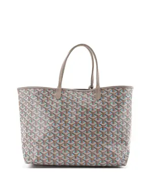 Goyard Pm Saint Louis Tote Claire Voie Coated Canvas - Gray