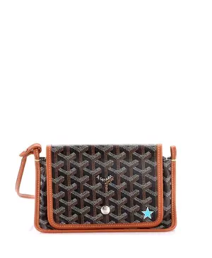 Goyard Plumet Clutch Wallet Printed Coated Canvas - Brown