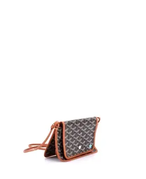 Goyard Plumet Clutch Wallet Printed Coated Canvas - Brown