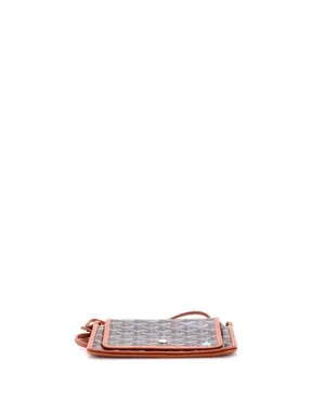 Goyard Plumet Clutch Wallet Printed Coated Canvas - Brown