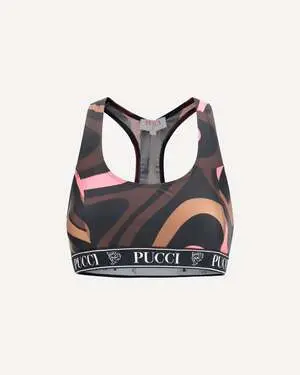 Emilio Pucci Marmo Print Port Top - Multicolour