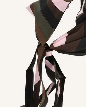 Emilio Pucci Silk Twill Bandana