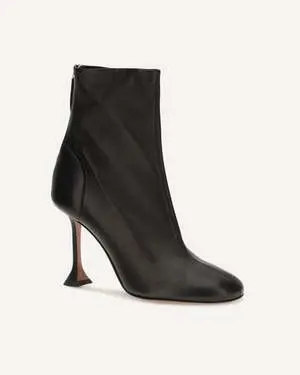 Amina Muaddi Iris Nappa Booties