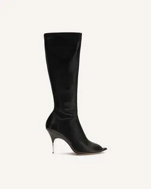 Amina Muaddi Bruna High Boots
