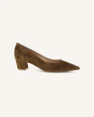 GIANVITO ROSSI Camtexa Suede Pumps