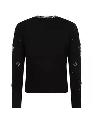Alice + Olivia Crystal-embellished Cardigan