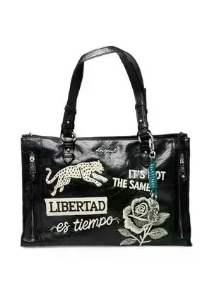 Desigual Medium Tote Bag - Black