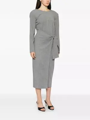Patrizia Pepe Tie-waist Midi Dress