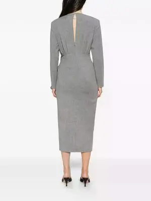 Patrizia Pepe Tie-waist Midi Dress