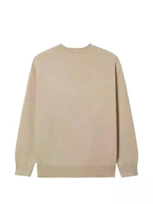 CHOCOOLATE Logo-patch Cotton Sweater