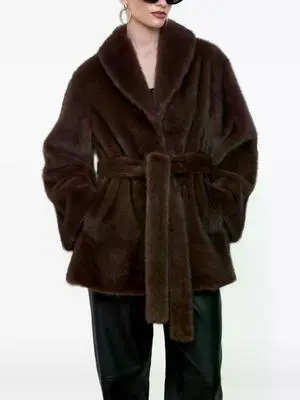 BASSIA Eva Faux-fur Coat