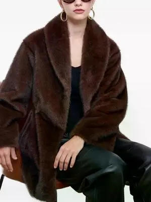 BASSIA Eva Faux-fur Coat