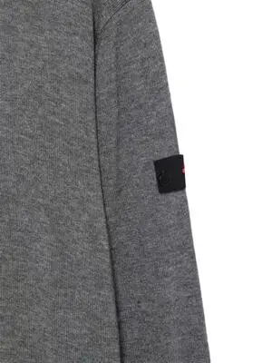 Peuterey Logo-patch Crew-neck Sweater