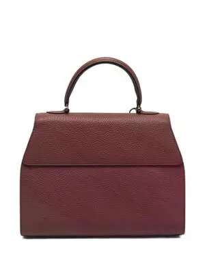 Moynat Mm Réjane Grained Leather Tote Bag