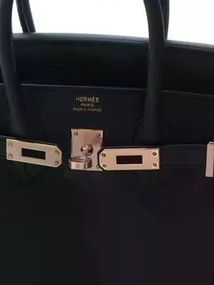 Hermès 2019 Togo Birkin Retourne 25 Handbag