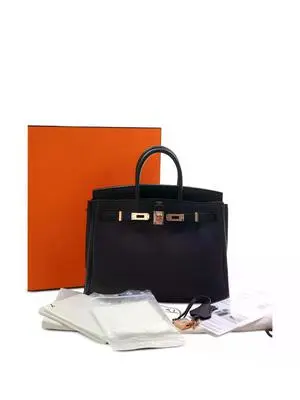 Hermès 2019 Togo Birkin Retourne 25 Handbag