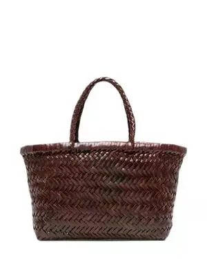Dragon Diffusion Mini Flat Gora Handwoven Basket Bag