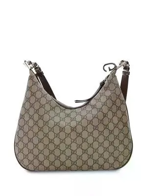 Gucci 2016-2026 Medium Gg Supreme Web Attache Crossbody Bag
