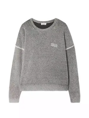 American Vintage Damsville Round-neck Sweater - Grey