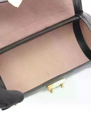 LOUIS VUITTON 2010s Papillon Epi Trunk Two-way Mini Bag