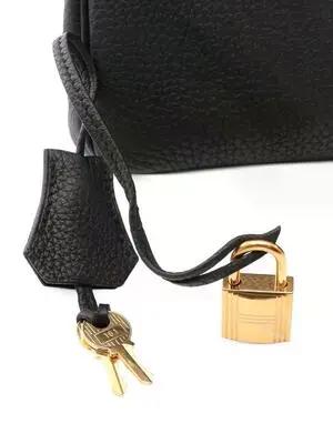 Hermès 2017 30 Birkin Togo Handbag - Black