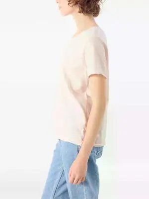 American Vintage Remytown Cotton T-shirt - Pink