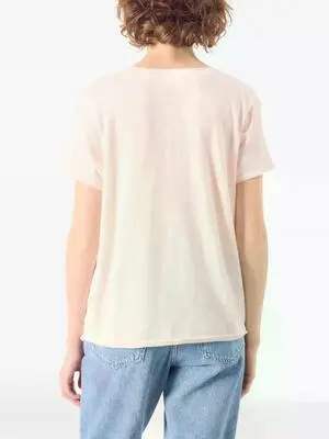 American Vintage Remytown Cotton T-shirt - Pink
