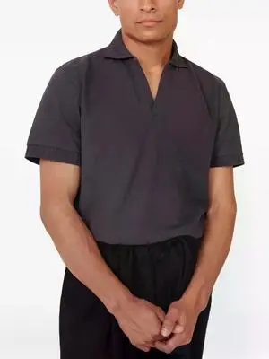 STOFFA Piqué Cotton Polo Shirt